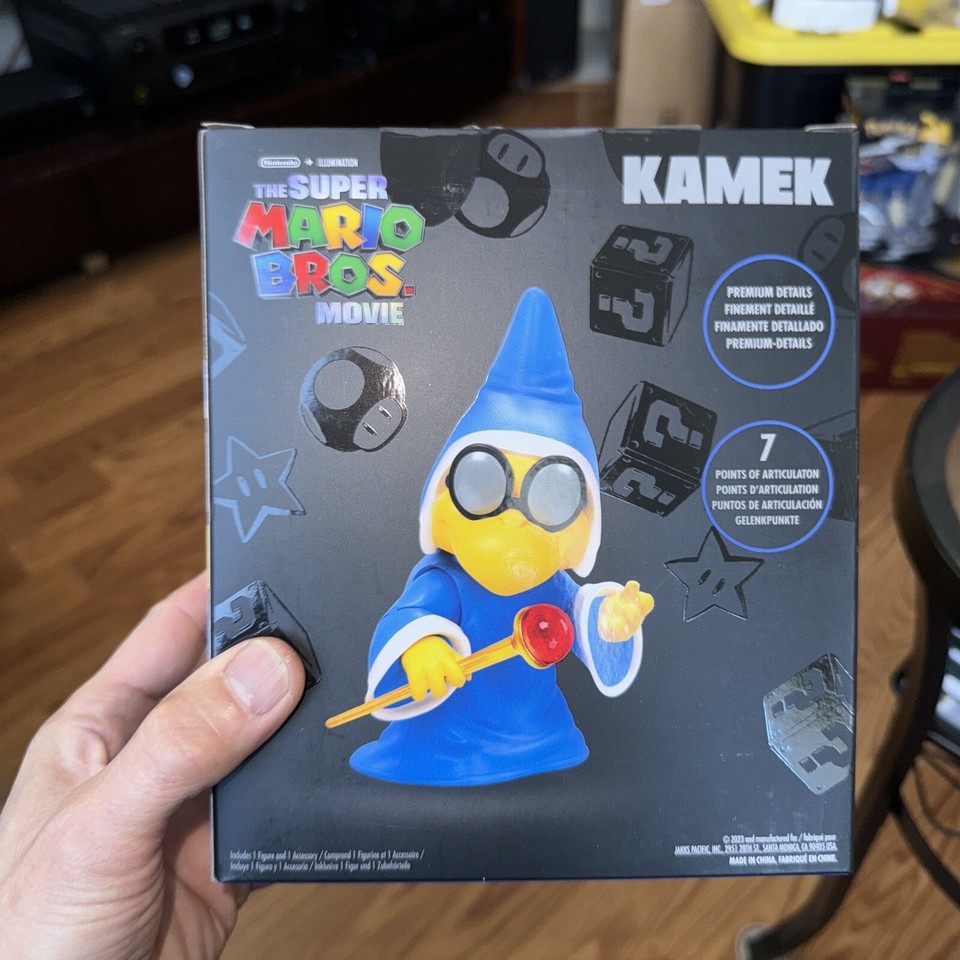 The Super Mario Bros. Movie 5" Action Figure Series 2 Magikoopa Kamek ...