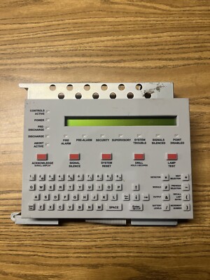 Notifier KDM-R2 Fire Alarm Sub-Assembly Keypad | eBay