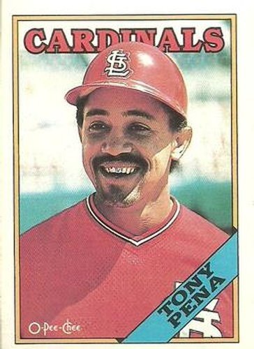 #117 Tony Pena - St. Louis Cardinals - 1988 O-Pee-Chee Baseball | eBay