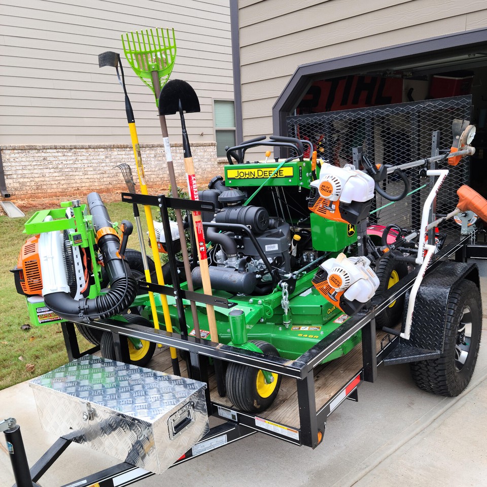 Landscape Hand Tool Rack for Truck Trailer, Vertical Hand Rack for ...