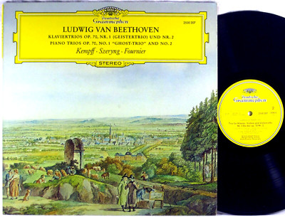 SZERYNG FOURNIER KEMPFF Beethoven Piano Trios DGG 1972 GERMANY 2530 207 ...