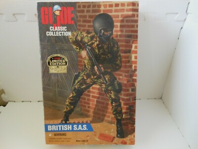 GI Joe Hasbro Action Figure British SAS Classic Collection Limited ...