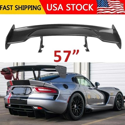 For Dodge Viper ACR GT2 57" GT Rear Trunk /Spoiler Wing Carbon Fiber ...