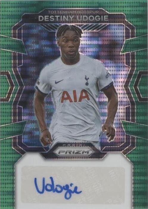 2023-24 Panini Prizm Premier League - Signatures Destiny Udogie #S-DU ...