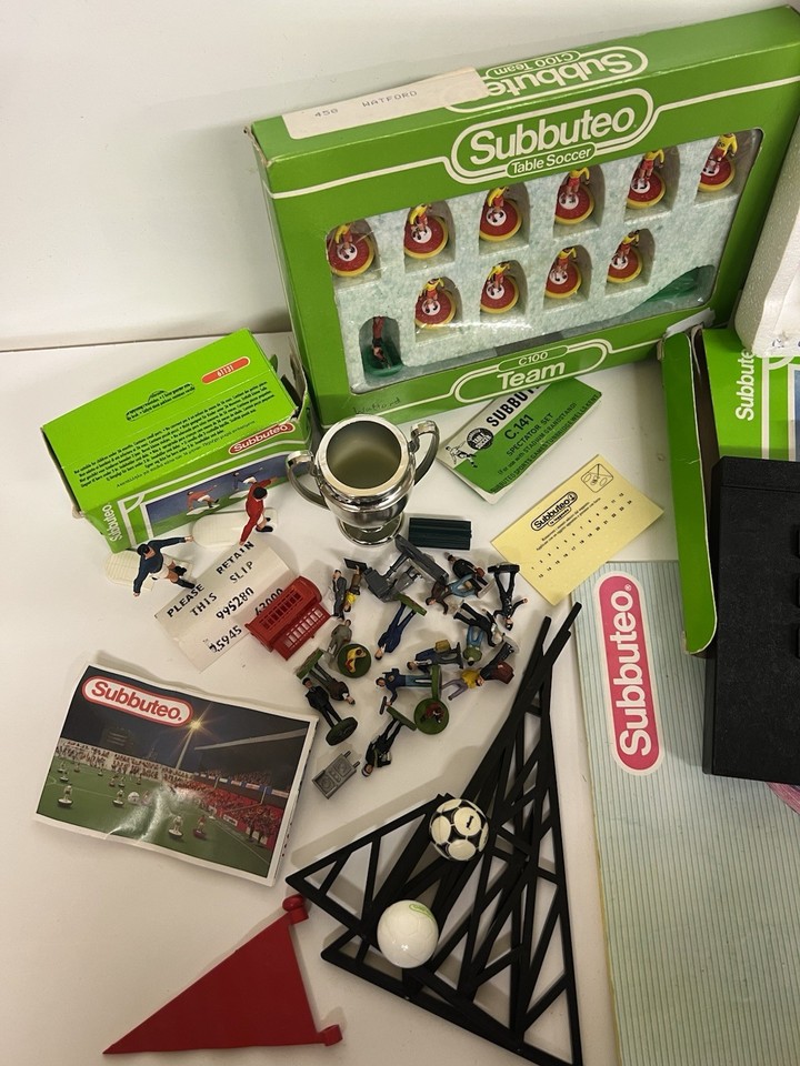 Subbuteo Teams Plus Accessories Job Lot | eBay UK