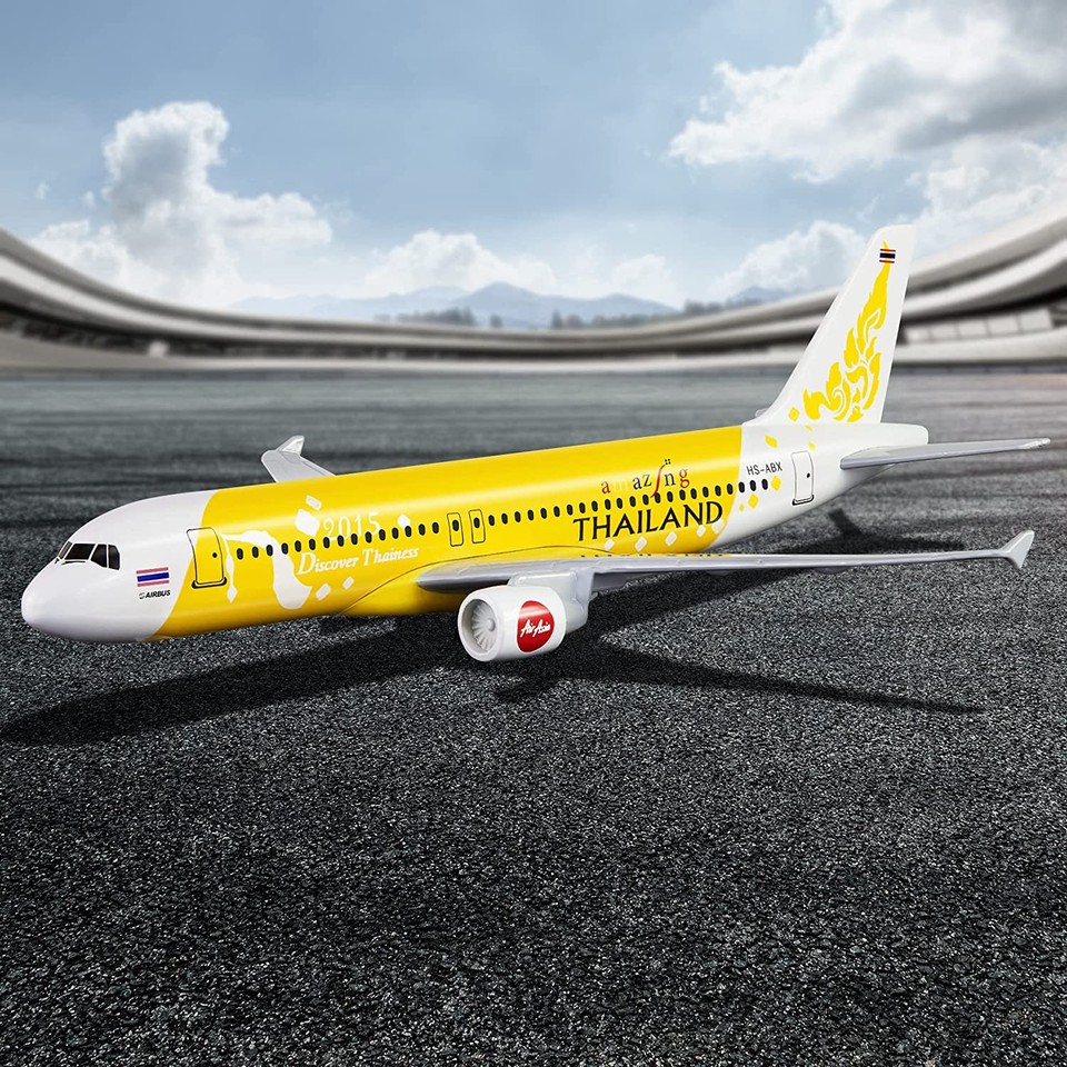 Alloy Airplane 16Cm Model Air Thailand A320 1:400 Aircraft Kits ...