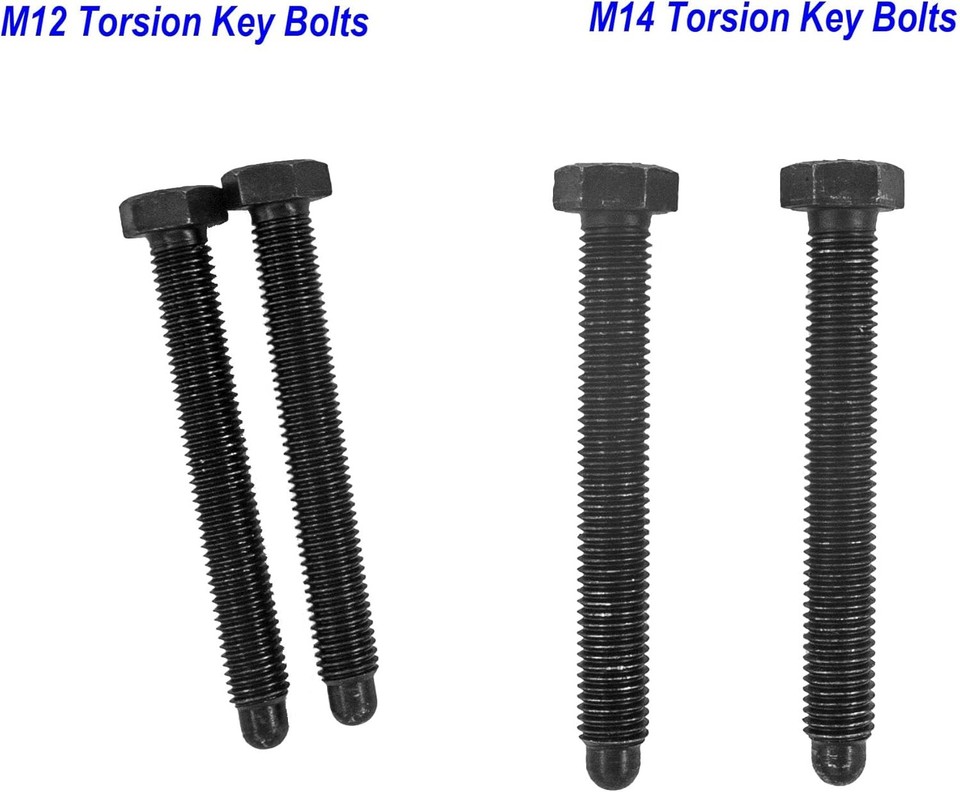 Extended Torsion Key Bolts, Longer Torsion Bar Adjustment Bolts ...