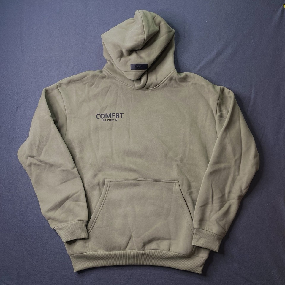 Comfrt Coordinate Unisex Hoodie Moss Size MEDIUM Oversized NEW! | eBay