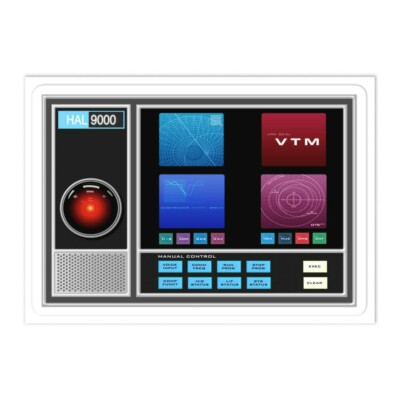 Large HAL 9000 Sticker | eBay