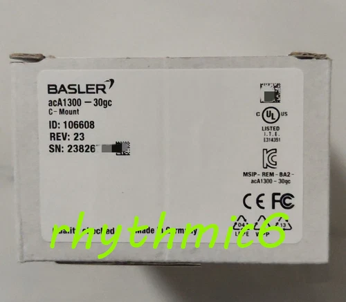 Brand New BASLER acA1300-30gc industrial camera Fast delivery FedEx or DHL | eBay