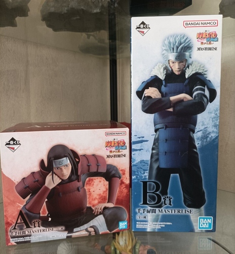 Lot 2 Figurines HASHIRAMA & TOBIRAMA SENJU Naruto Bandai Ichiban Kuji ...