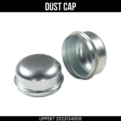 Lippert Dust Cap 5.2K-6K Axles 2-Pack 2.45 Inch Diameter Heavy Duty ...