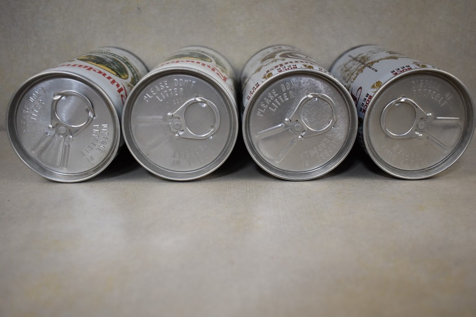 Rhinelander Beer 12 oz Steel Cans 2 Premium & 2 Bock Huber Brewing Co ...