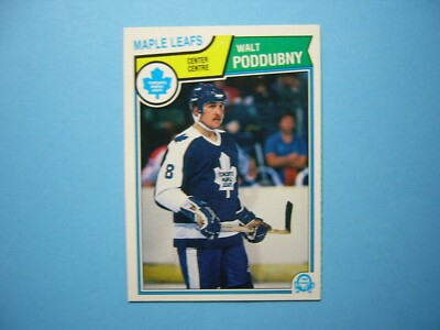 1983/84 O-PEE-CHEE NHL HOCKEY CARD #339 WALT PODDUBNY ROOKIE NM SHARP ...
