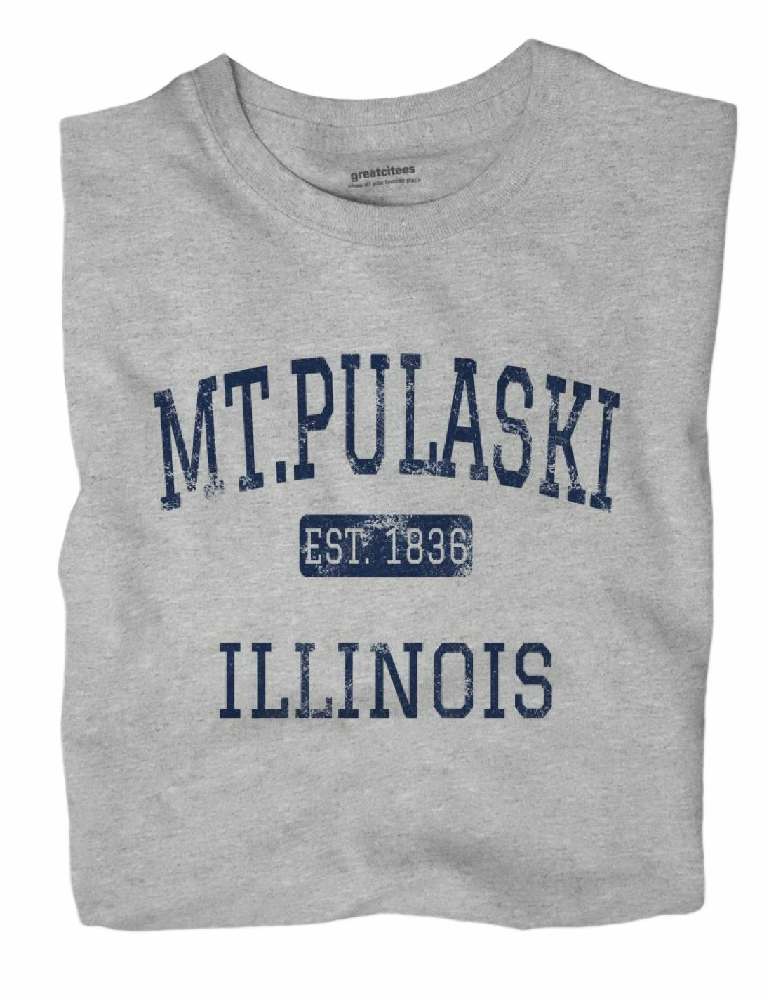 Mt.Pulaski Illinois IL T-Shirt EST | eBay