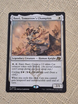 Basri, Tomorrow's Champion DFT Aetherdrift MTG 3 RARE M/NM 1x | eBay