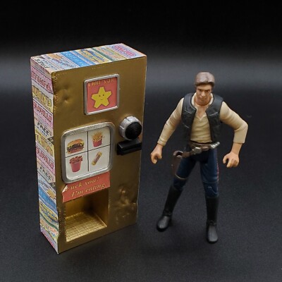 CUSTOM IDIOCRACY CARLS JR VENDING MACHINE 3.75 FIGURE STARWARS GIJOE ...