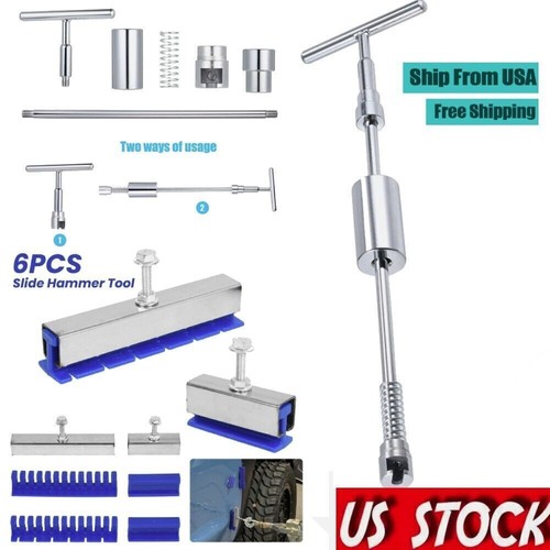 Car Body Slide Hammer Paintless Dent Repair Tools Puller Lifter Hail ...