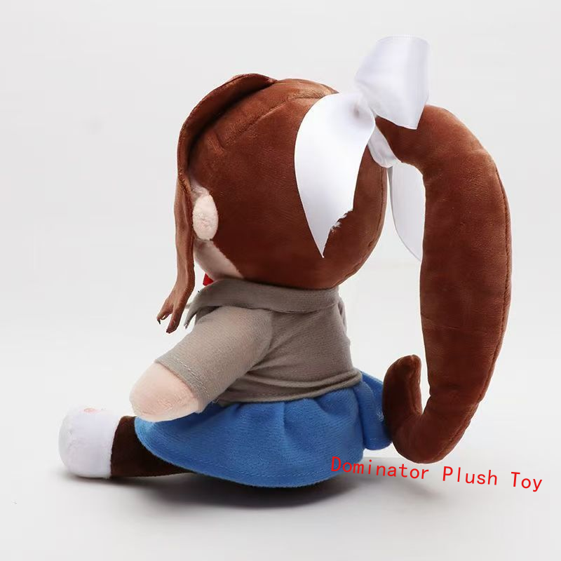 Doki Doki Literature Club ! Monika 18cm Plush Doll Dress Up Stuffed Toy ...
