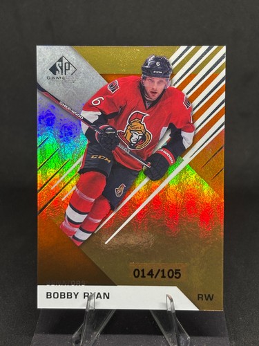 2016-17 SP Game Used - Bobby Ryan #77 Orange Rainbow Draft Year /105 ...