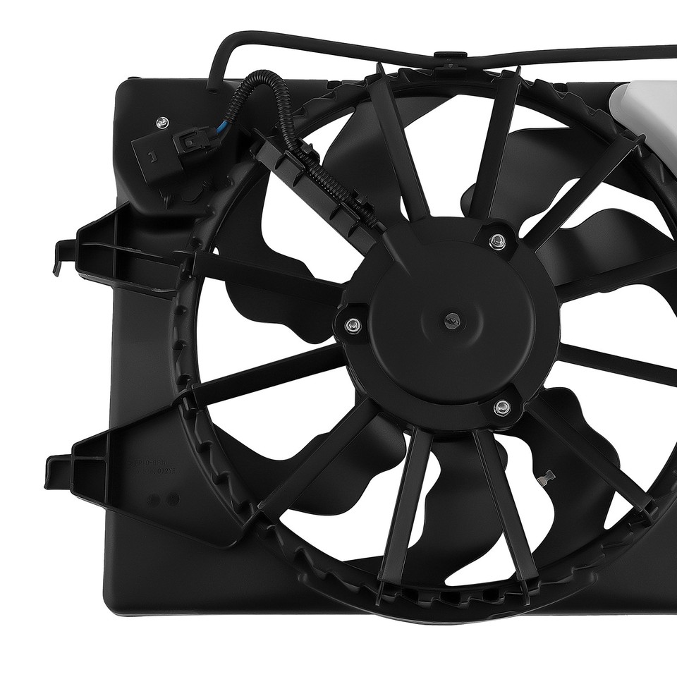 Radiator A/C Condenser Cooling Fan for Hyundai Accent 18-22 Kia Rio ...