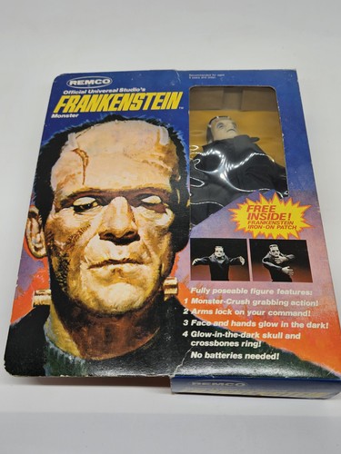 1980 Remco Official Universal Studio FRANKENSTEIN Monster Toy 751 w ...