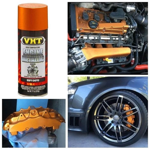 Metallic Burnt Copper Coating Caliper Brake Rotor High Heat Engine ...