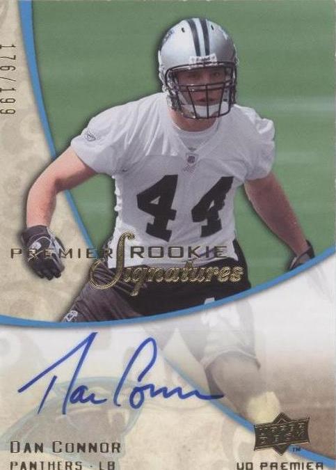 2008 UD Premier - Premier Rookie Signatures Dan Connor #150 /199 (AU ...