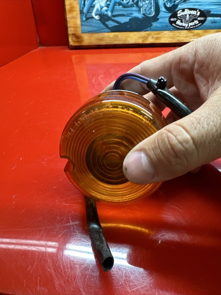 Harley 90’s Oem Genuine Front Rear Turn Signals Dyna Fxr Softail ...