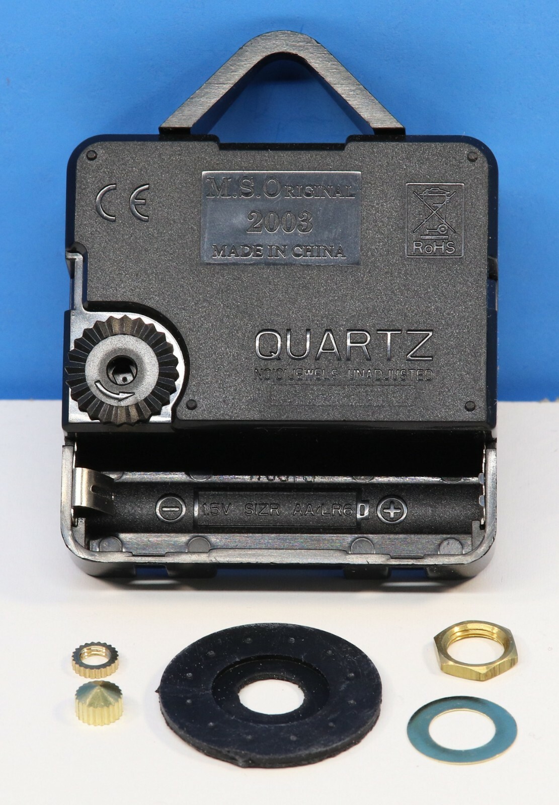 HIGH TORQUE LIFETIME WARRANTY Quartz Battery Clock Movement 5/8" Dial ...