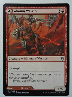 Akoum Warrior *Uncommon* Magic MtG x1 Zendikar Rising | eBay