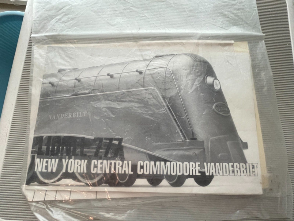 Lionel NYC Commodore Vanderbilt 777 #6-18045 Loco & Tender With Orig ...