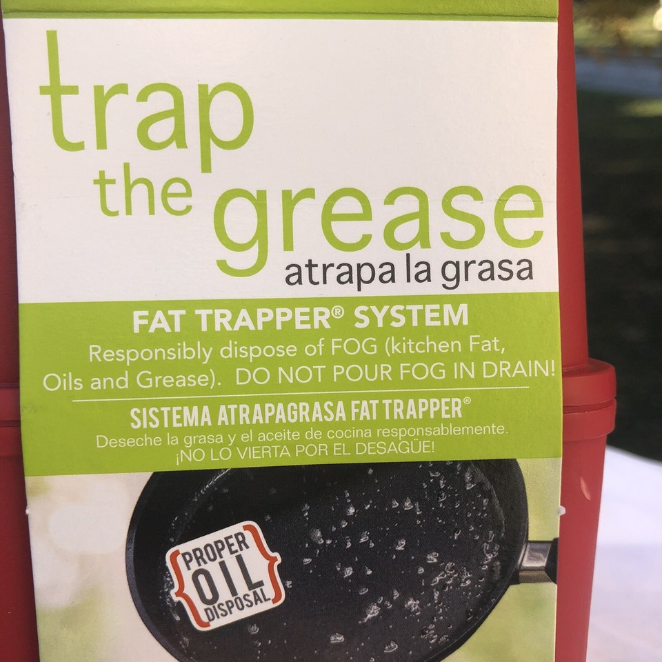 Range Kleen Grease Container for Kitchen 600-02 Trap the Grease-2bags ...