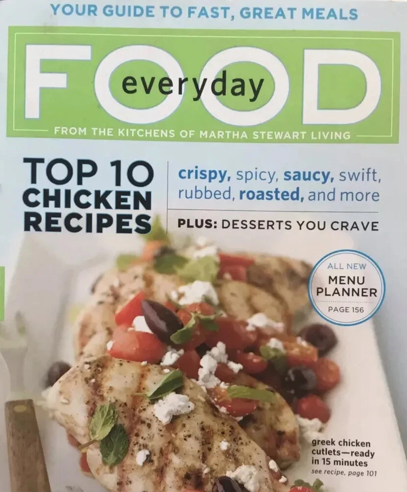 Everyday Magazine Recipes