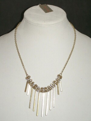 EVEREVE CRYSTAL SPIKES NECKLACE -- NEW WITH TAG | eBay