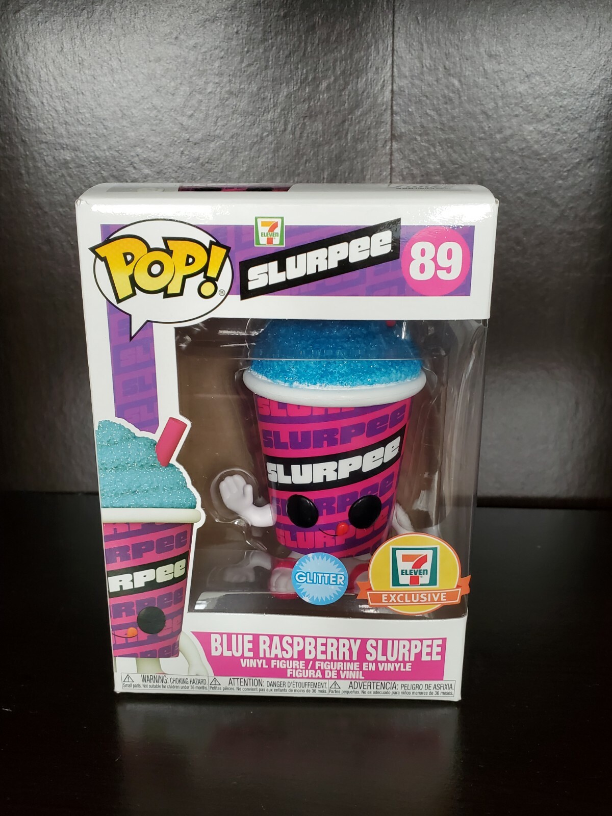 Funko Pop! Slurpee 89 Blue Raspberry Glitter 7 Eleven 7-11 Exclusive | eBay