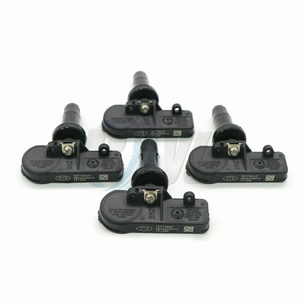 4pcs TPMS Tire Pressure Sensor 68406530AA for Jeep Dodge Chrysler ...