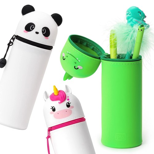 Legami Pencil Case 2 in 1 Pen Holder Multipurpose Design - Kawaii ...