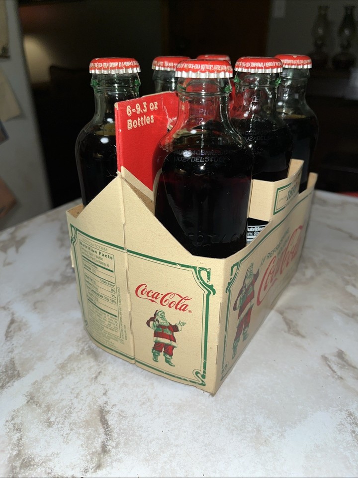 Coca Cola 1899 Bottle Lmted. Edition Refreshing 2007 Holiday 6 pack ...