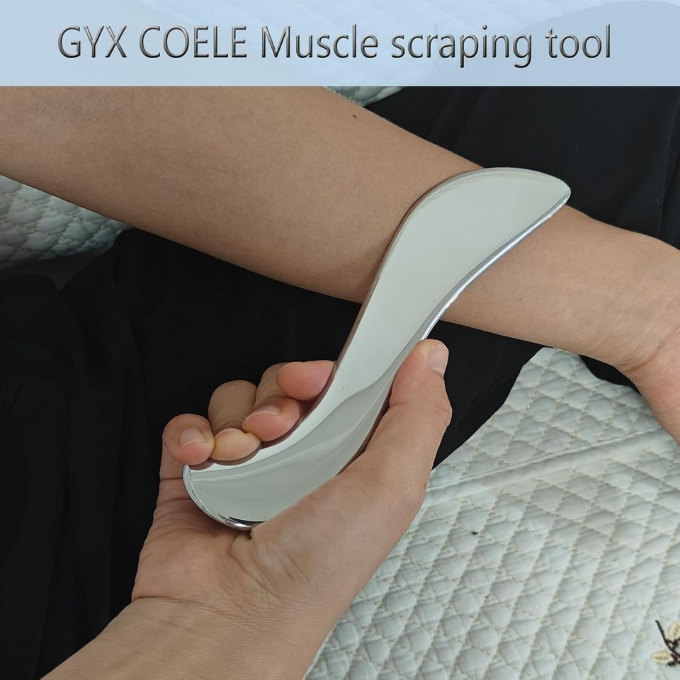 Stainless Steel Muscle Scraper Gua Sha Scraping Massage Tool, IASTM ...