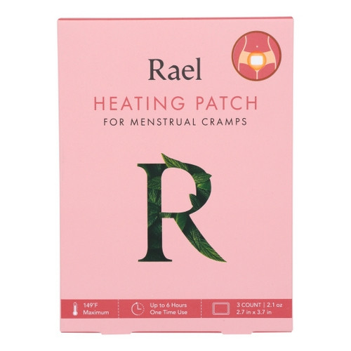Heating Patch for Menstrual Cramps 3 Patches By Rael | eBay