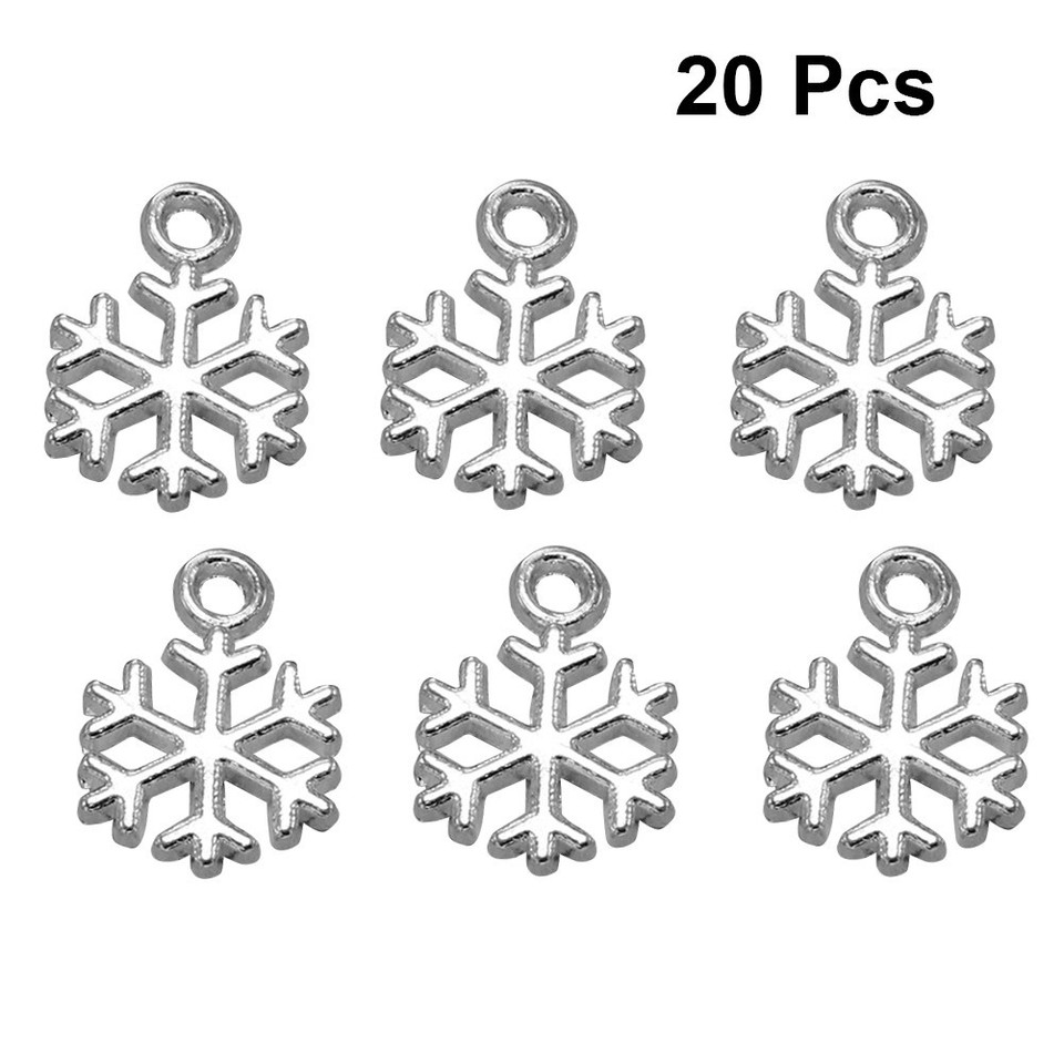 20 Pcs Charms for Necklaces Mini Jewelry Making DIY Pendant Alloy | eBay UK