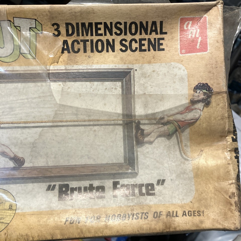AMT Hang-Out Brute Force 3-D Action Scene Model Kit T611 Unopened | eBay