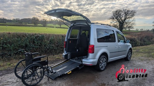 2017 VW Caddy Life Petrol Automatic Wheelchair Access Vehicle Disabled ...