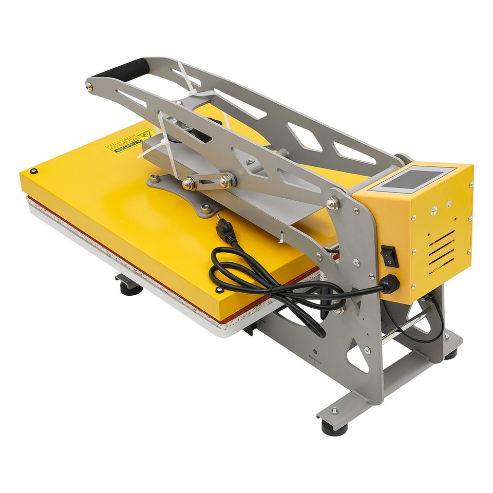 Large Format Clamshell Heat Press Transfer Heat Press Machine + Slide ...