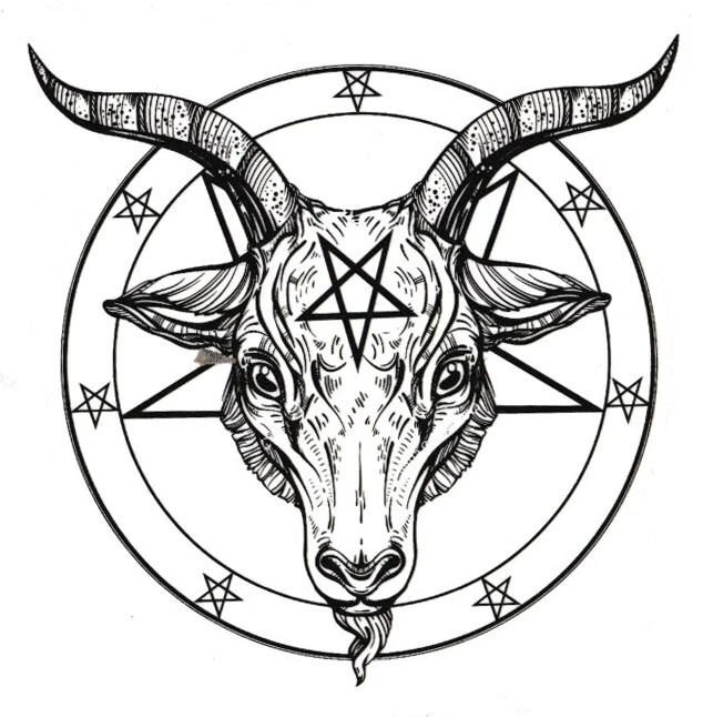 Satanic Goat Drawings