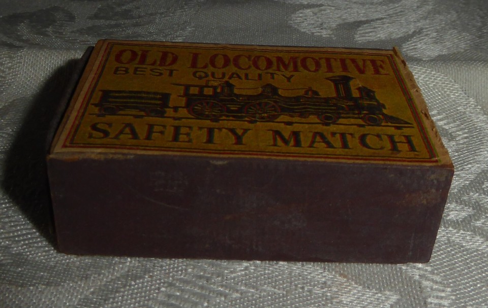 Vintage Box of Wood Matches – Old Locomotive Safety Match | eBay