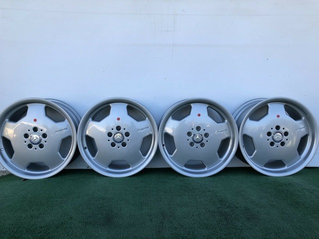 MERCEDES BENZ E55 AMG Monoblock 18" Stagger Genuine Factory OEM Wheels ...