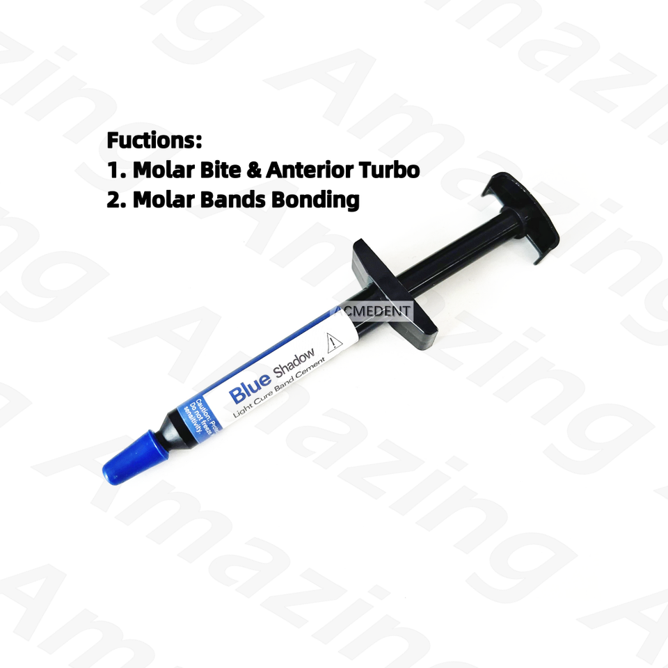 Dental TURBO Blue Glue Composite Resin Orthodontic Adhesive Light Cure ...