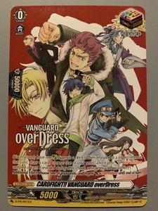 CARDFIGHT VANGUARD OVERDRESS OVER TRIGGER D-BT01 BOX-TOPPER D-PR/001EN ...